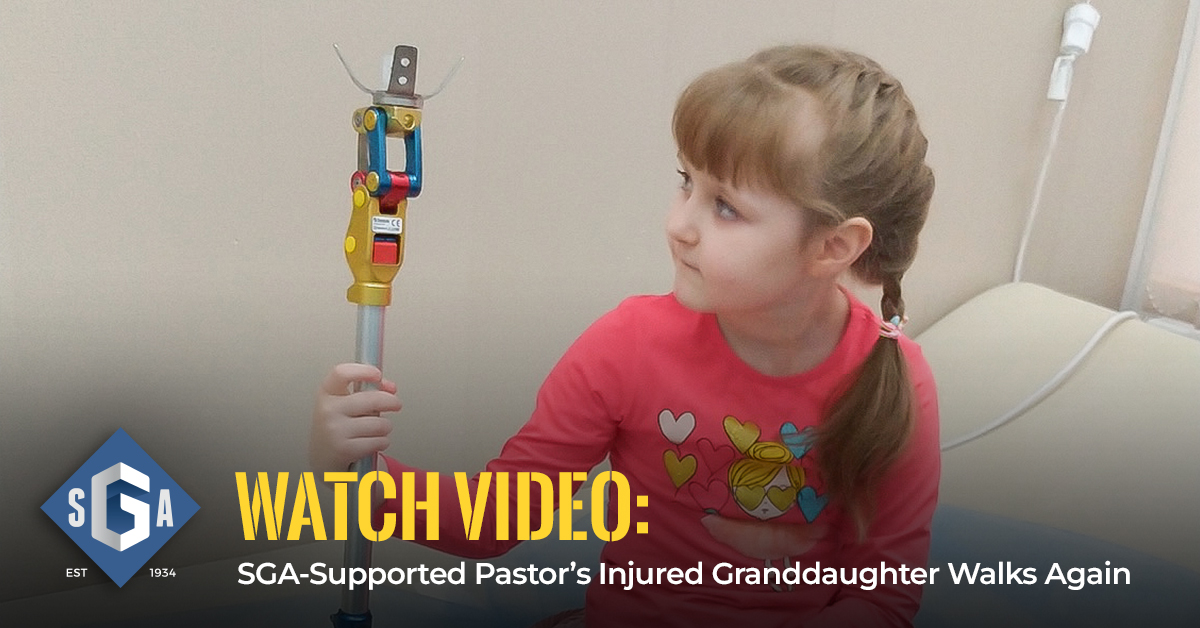 WATCH VIDEO UPDATE: SGA-Supported Pastor’s Granddaughter Walks Again ...