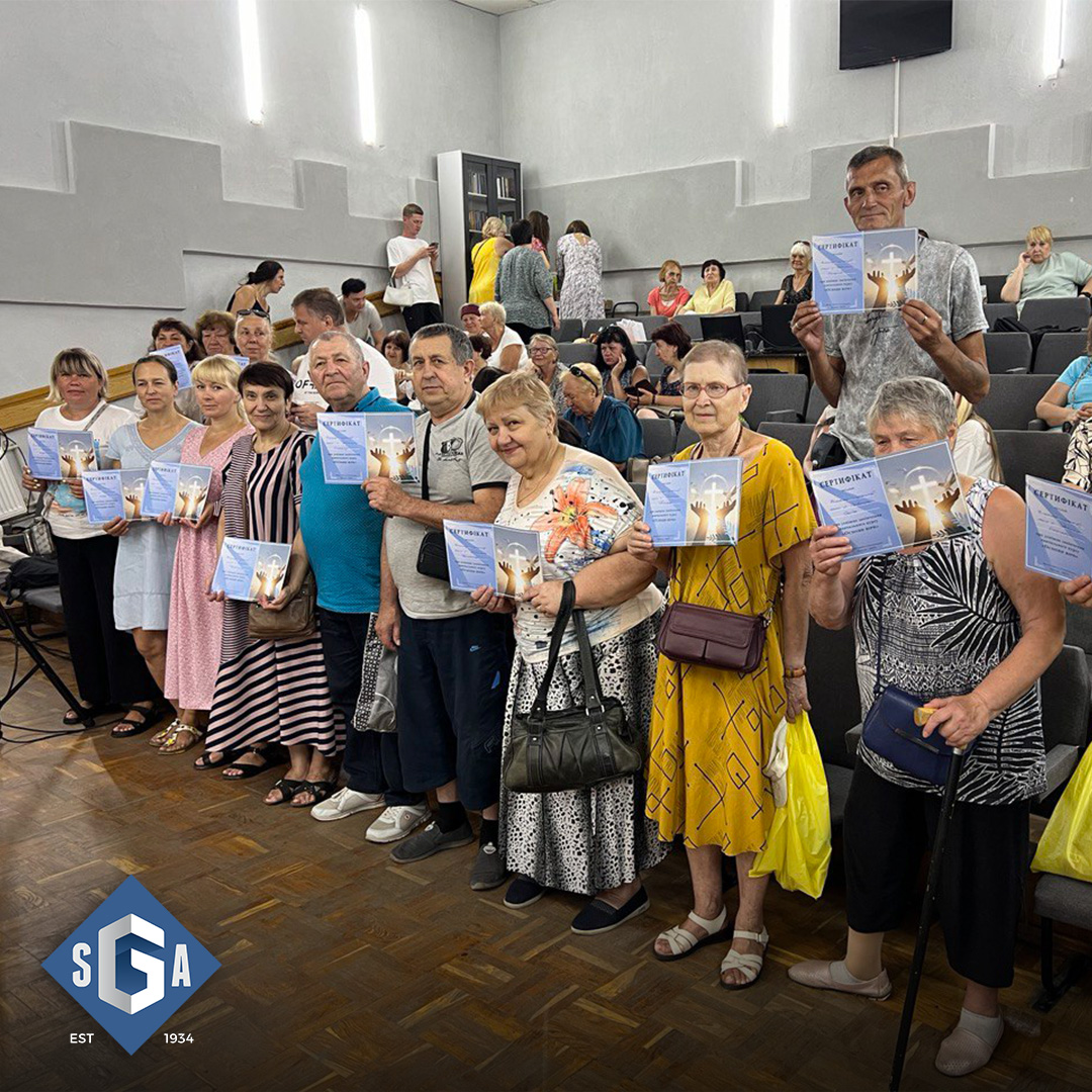 Ministry That Opens Eyes to the Gospel - Recent Updates - SGA